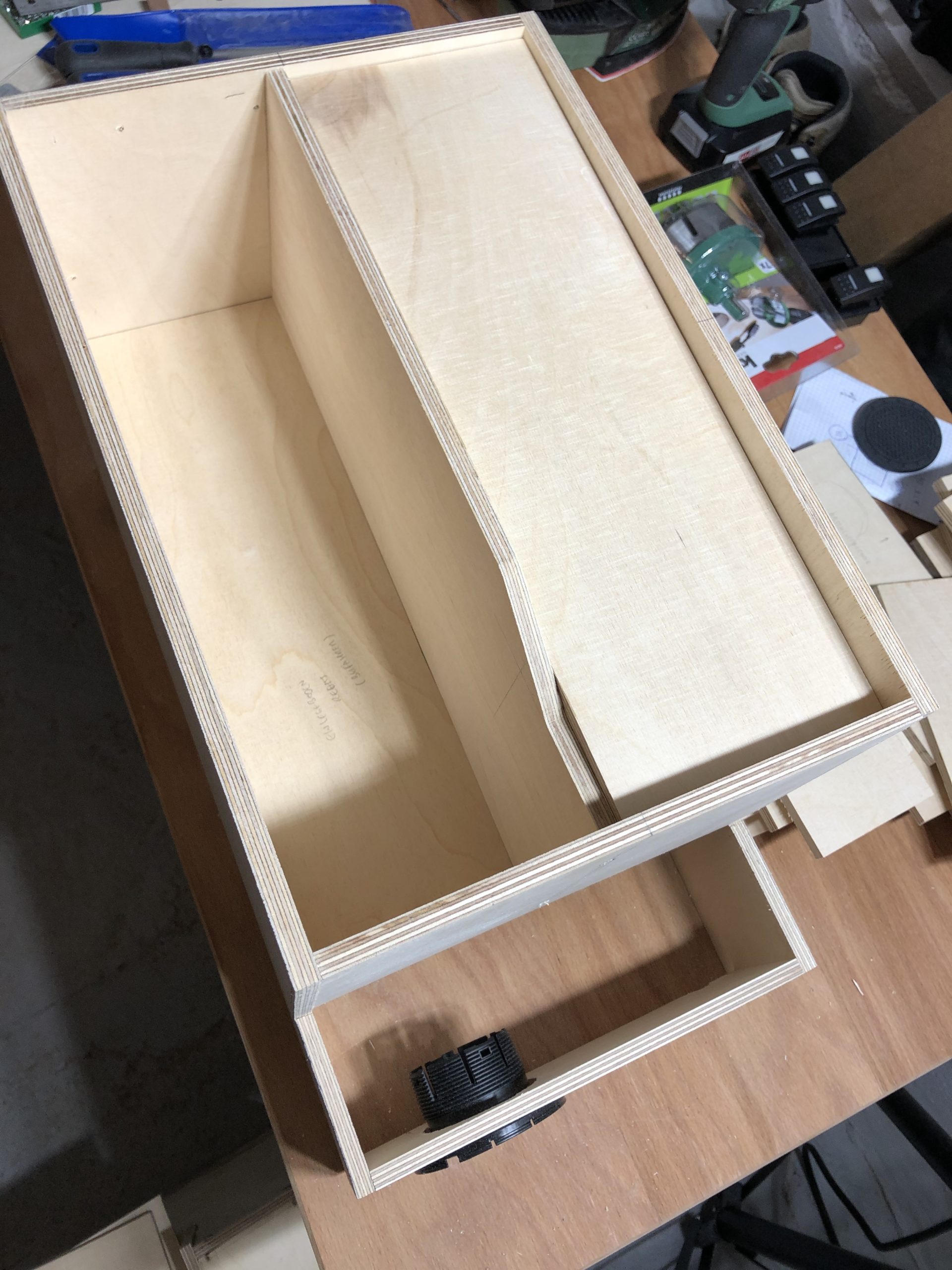 Here is the mother of all cubby boxes – OVERGLAMPER